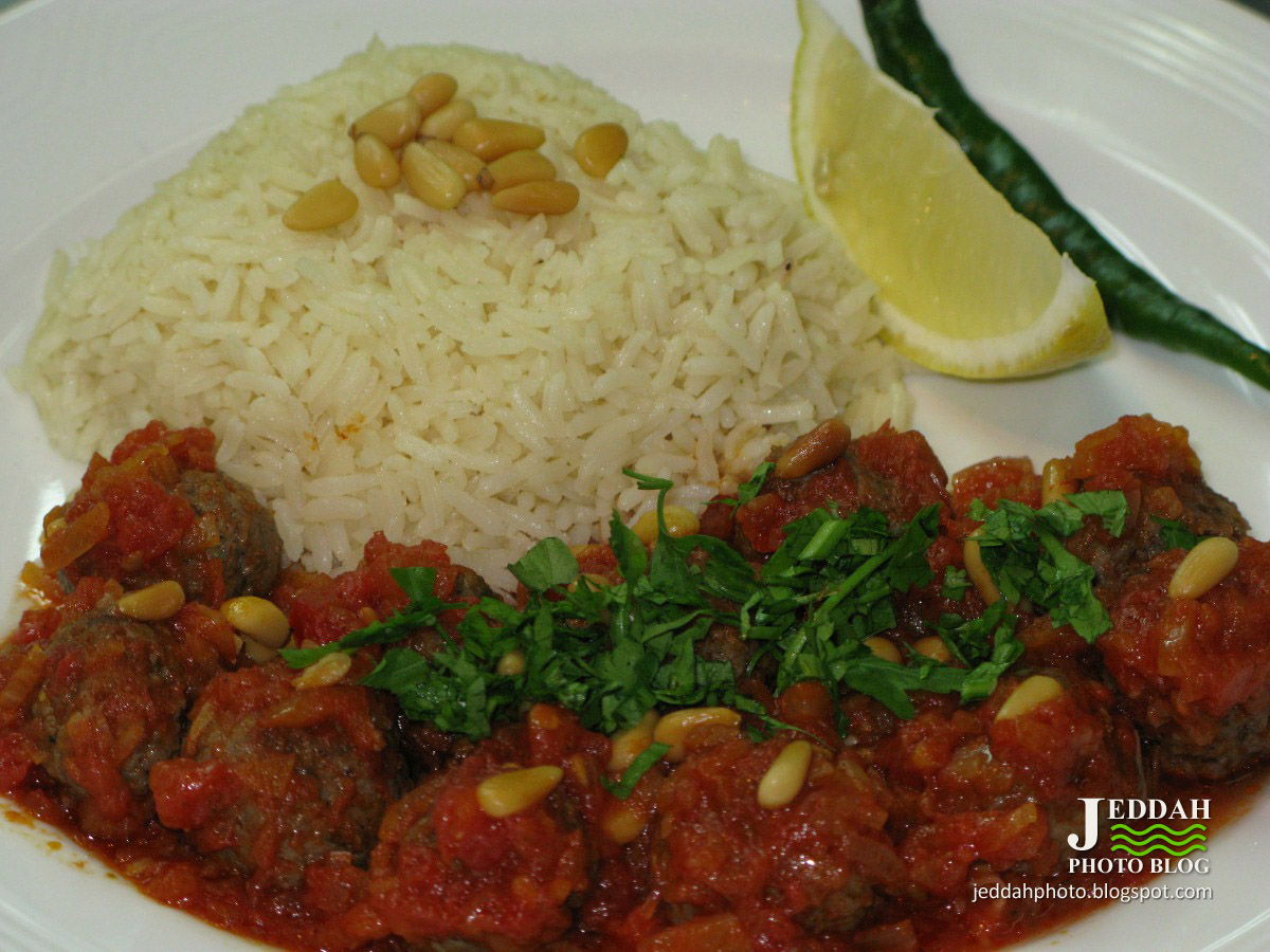 Jeddah Photo Blog: Kofta with Rice