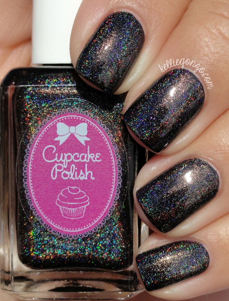 KellieGonzo: Cupcake Polish Coffin Break Swatch & Review