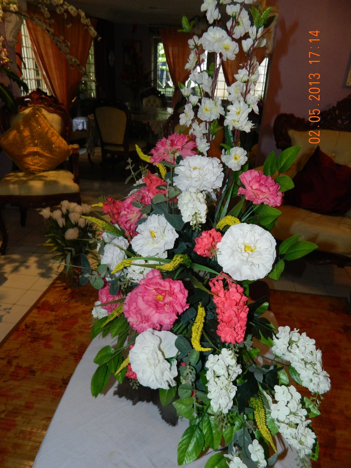 nurin's florist: GUBAHAN BUNGA (HIASAN DALAM RUMAH)