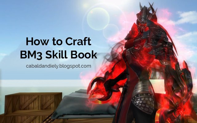 How to Craft BM3 Skill Book