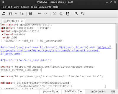 Instalar Google Chrome en Arch Linux - Odomera.com