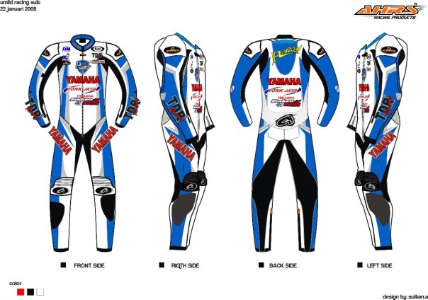 Desain WEARPACK roadrace