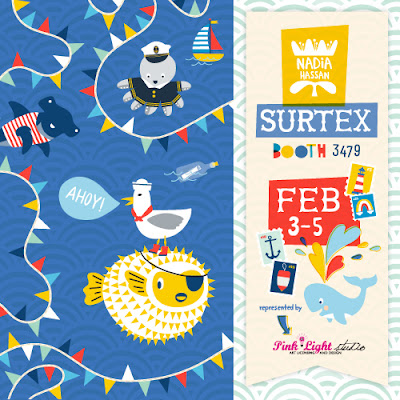 print & pattern: SURTEX 2019 - pink light studio