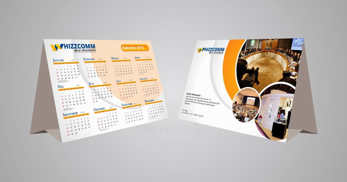 40+ Jasa Desain Kalender Duduk