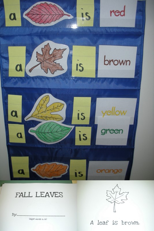 Sweet Kindergarten: Fall Leaves