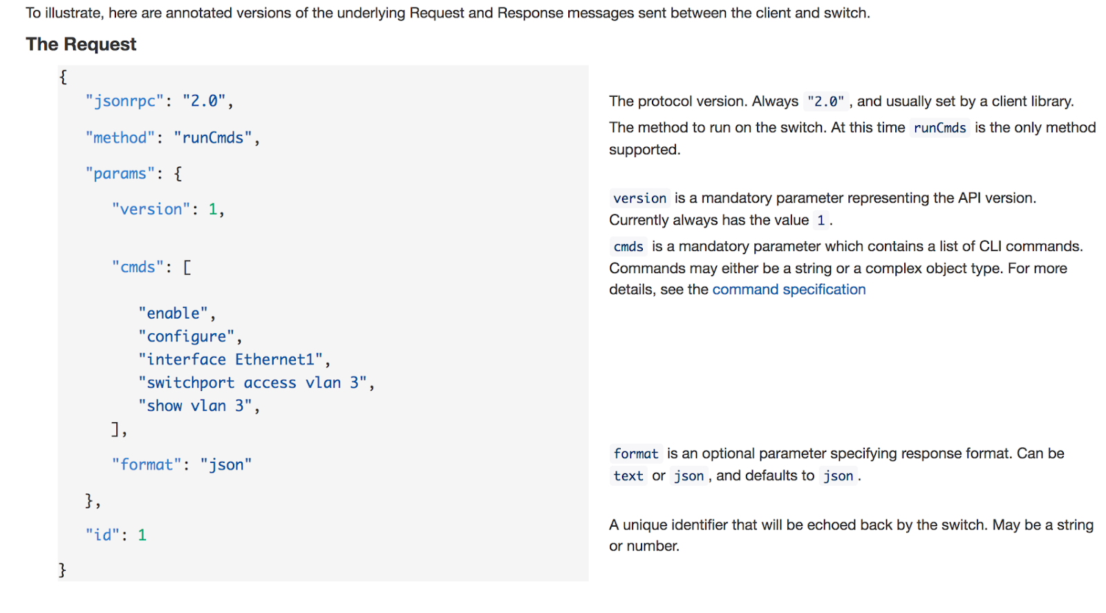Networking Heart: Arista Command CAPI/ eAPI