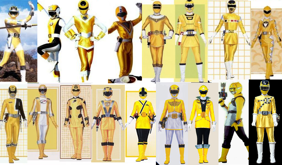 Henshin Grid: Yellow Ranger Genders