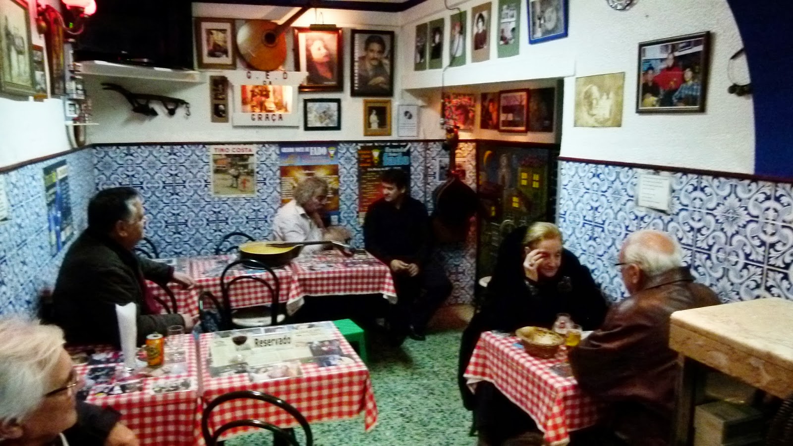 Tema med variationer: Fado i juletid (3). A Tasca do Jaime 22 december