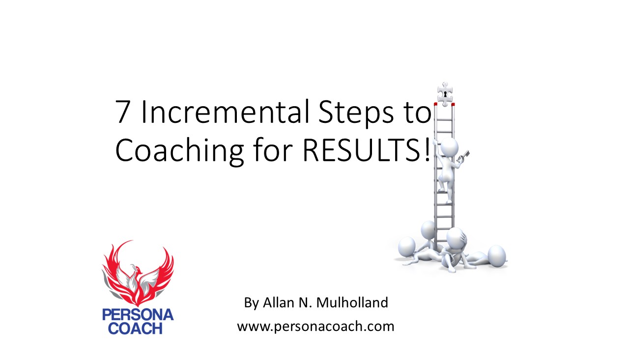 Coaching For RESULTS!: Seven Incremental Steps to Coaching for RESULTS!