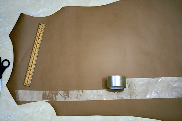 b + w: diy paper bag princess costume