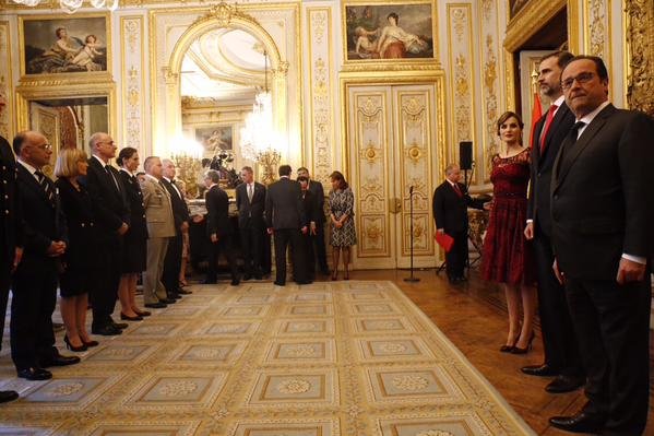 King Felipe and Queen Letizia visit France - State Dinner
