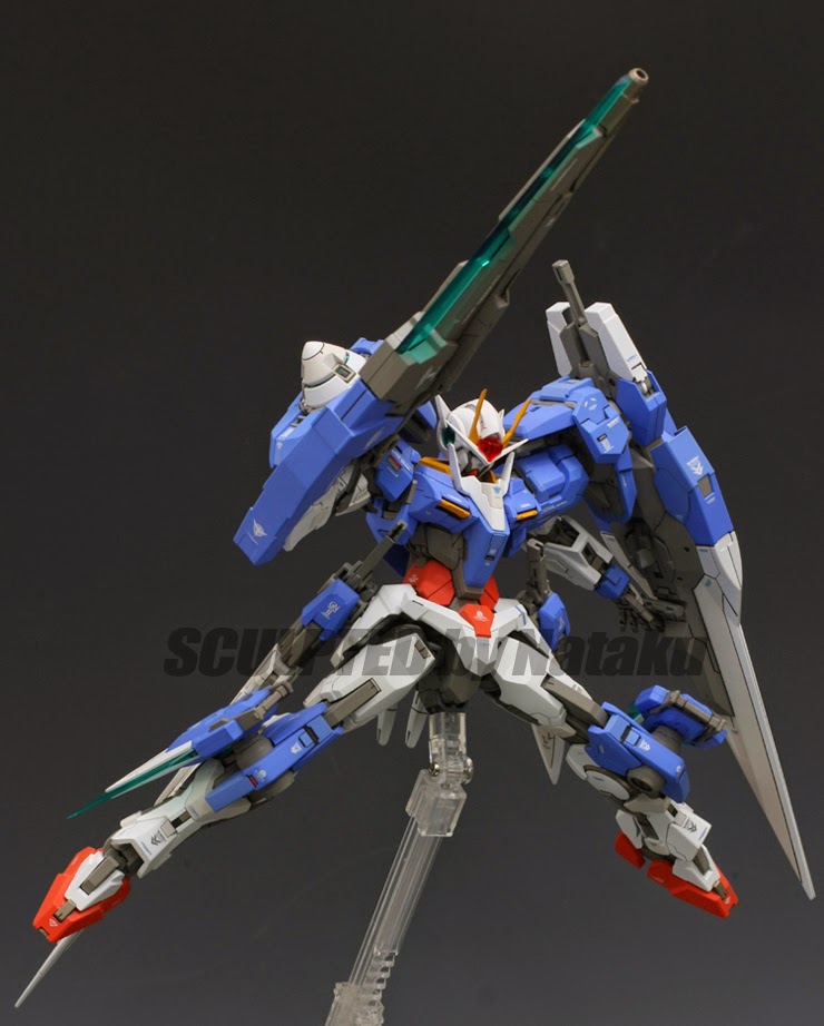 Custom Build: MG 1/100 00 Raiser + Seven Sword "Perfect Grade Detailing ...