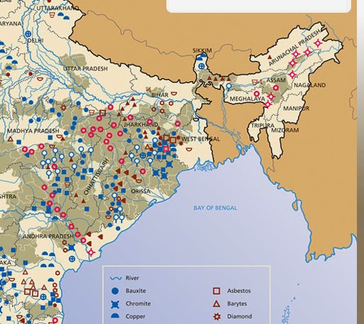 I AM A MINER : MINERAL MAP OF INDIA