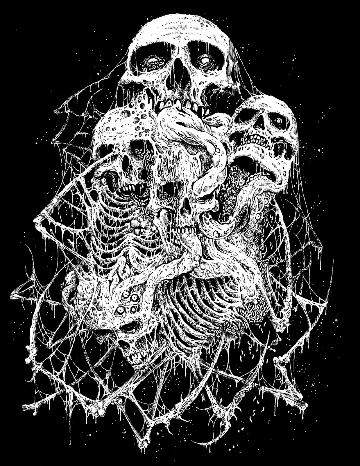 The Lair of Filth: Artist Profile with Mark Riddick - Riddickart.