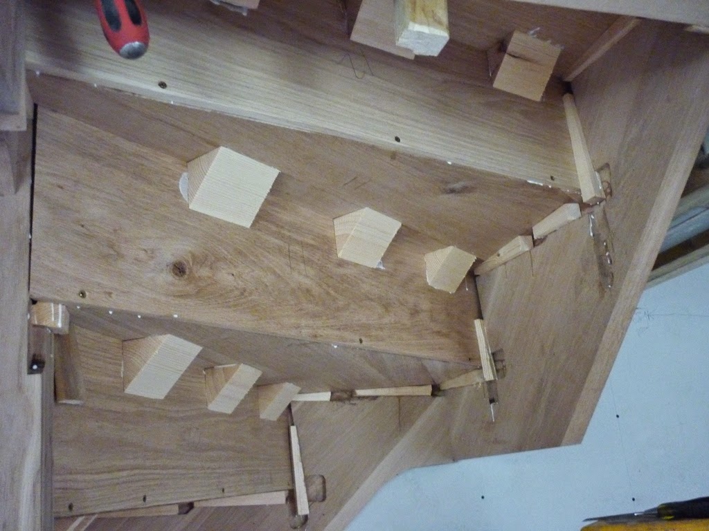 Sawdust In My Socks: Fitting An Oak Stairs With Winders