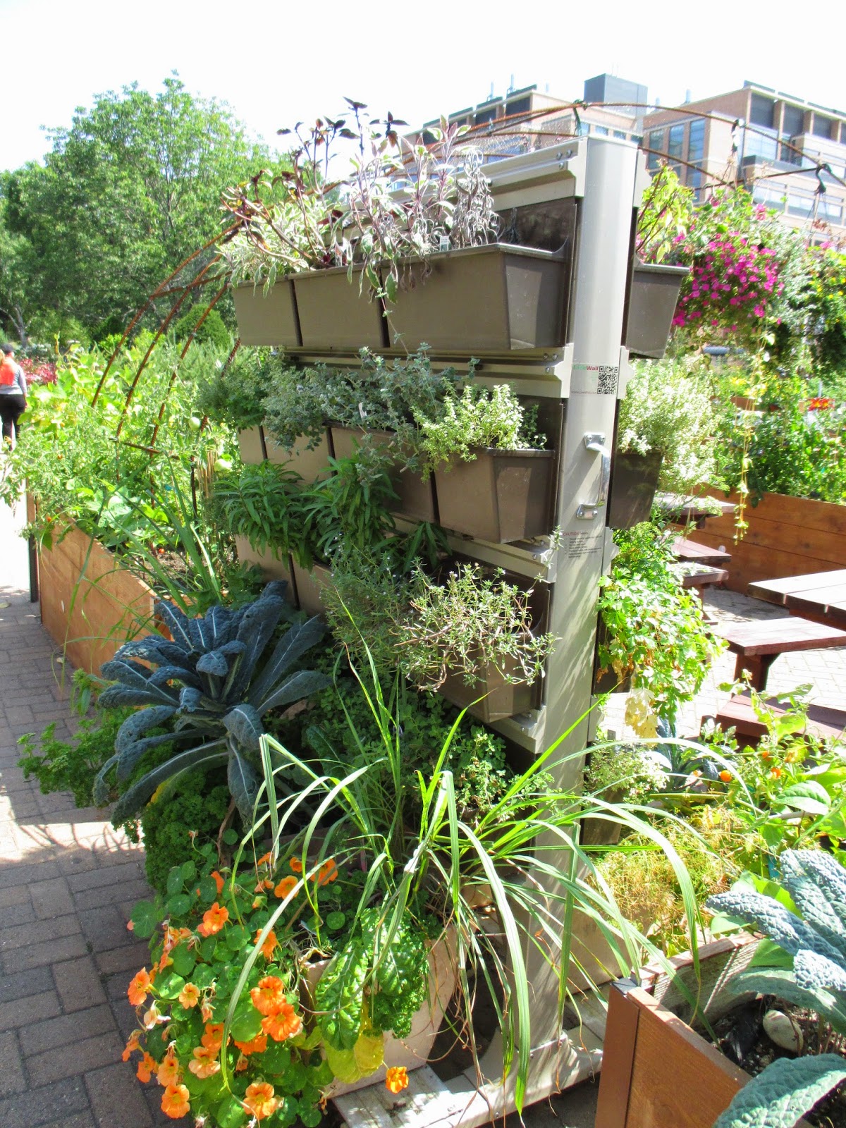 Vertical Planters | Rotary Botanical Gardens