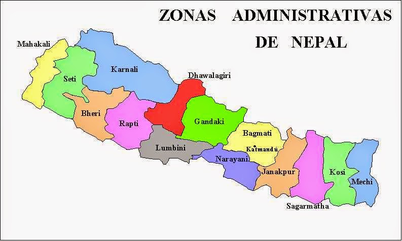 Political Maps of Nepal