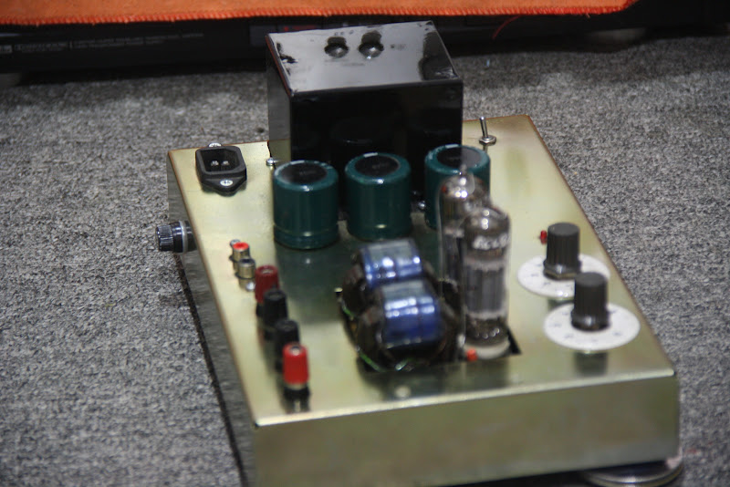 audio2nd: Power Amplifier Tube ECL82 Single Ended (DIY)