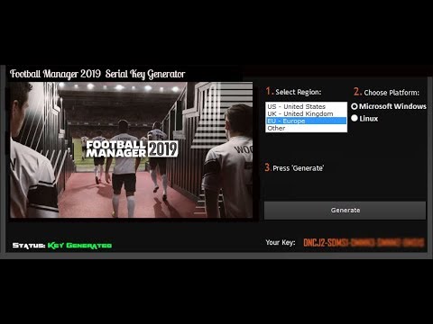 Football Manager 2019 Serial Key Cd Key: How To Get Football Manager ...