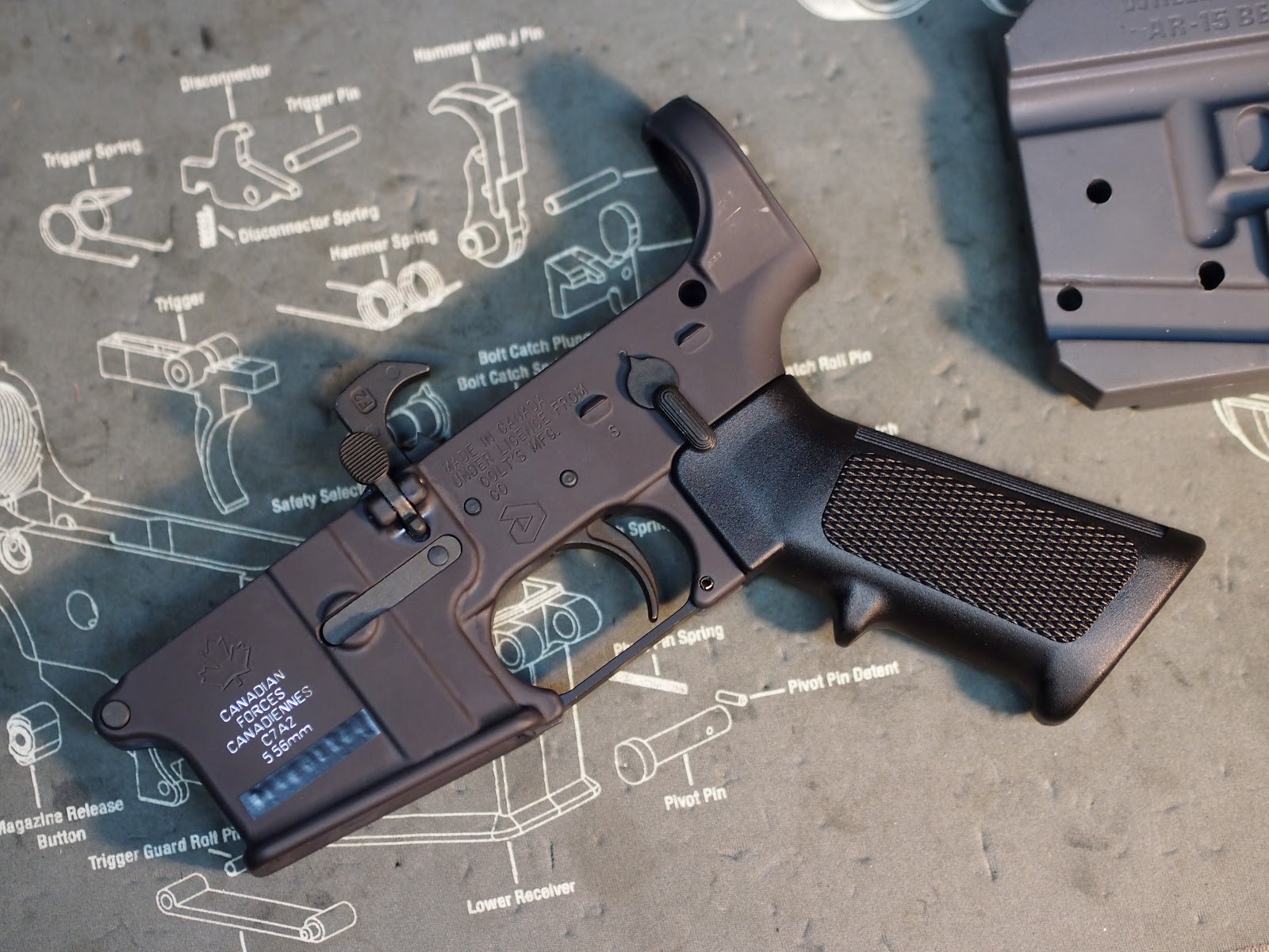 Mister Donut's Firearms Blog: C7 fixed carry handle build