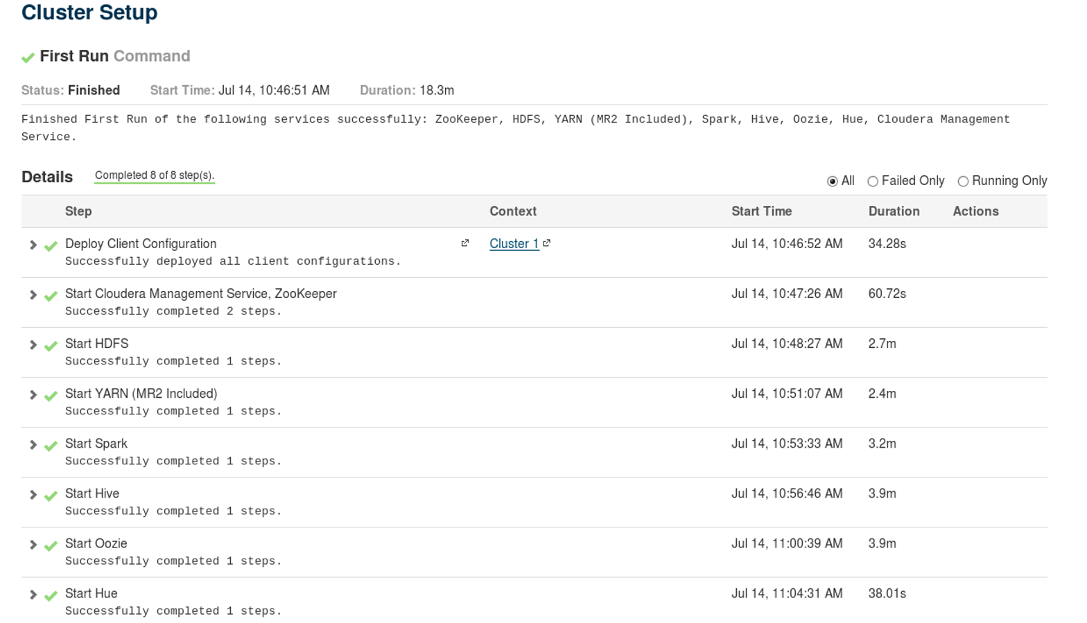 Installing Cloudera Manager 5.4.1 in VirtualBox Installing Cloudera Manager 5.4.1 in VirtualBox