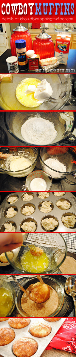 Cowboy Muffins #quickbreakfast | i should be mopping the floor