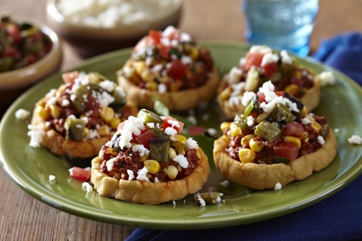 Belize, LAND OF THE FREE : Grilled Corn Chorizo Sopes with Queso Fresco ...