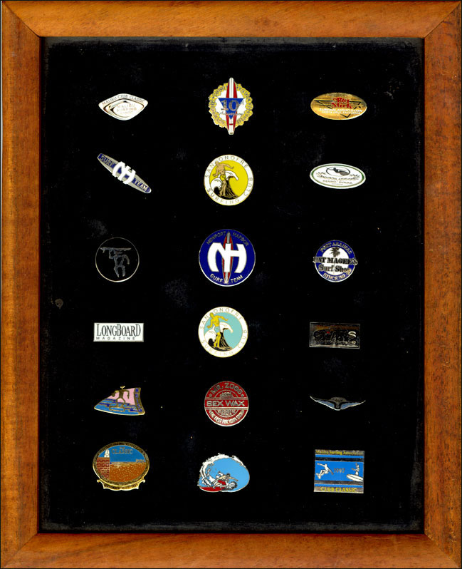 Surfing Heritage & Culture Center: Enamel Surf Pins