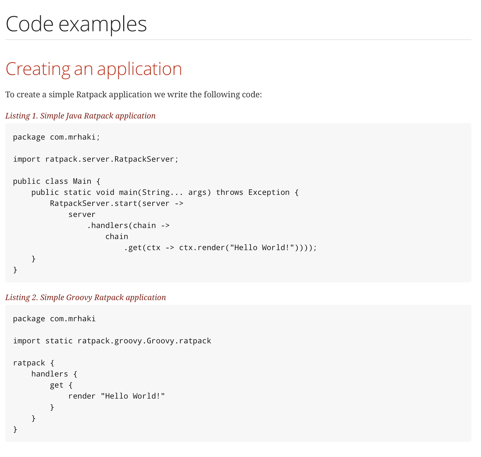Awesome Asciidoctor: Use Captions For Listing Blocks - Messages from mrhaki