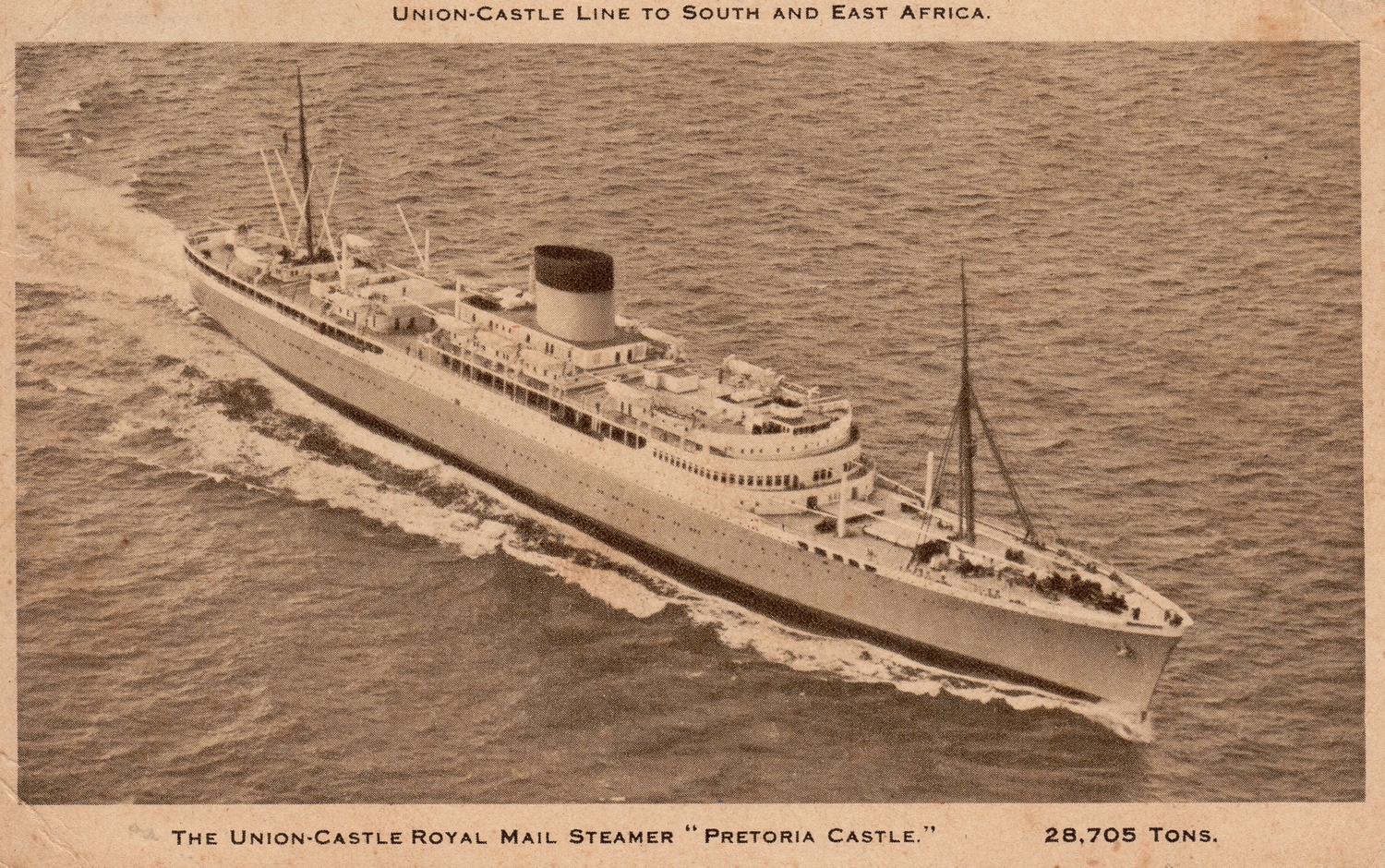 PoSeWe - Maritime Bilder: Pretoria Castle