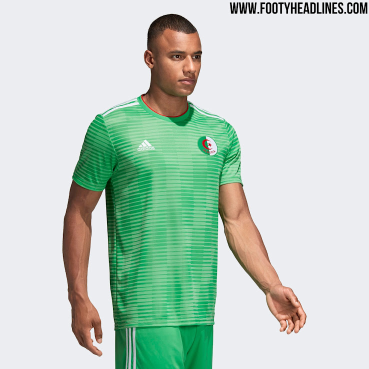 Adidas Algeria 2018 Home Kit Released + Away Kit Leaked - Footy Headlines