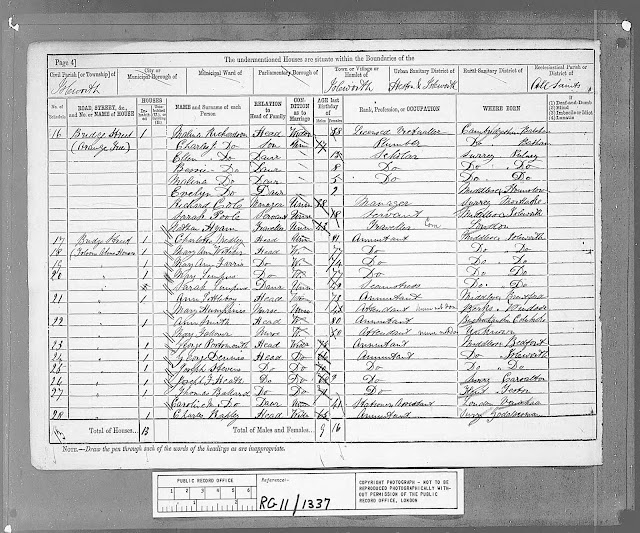 Family Stories: 1881 Census - Littleboy