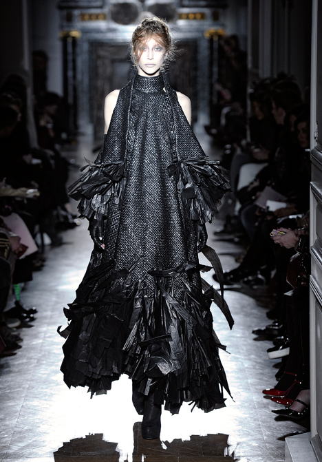 thebigfront: Garbage Bag Dresses