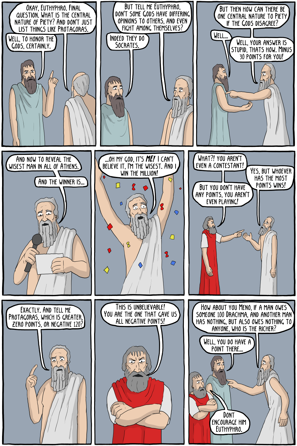 CONTRARY BRIN: A look at some of the best Science Fiction Webcomics