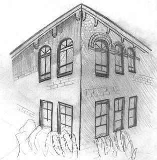 Tisha Barnes' Designs: Exterior Two-Point Perspective