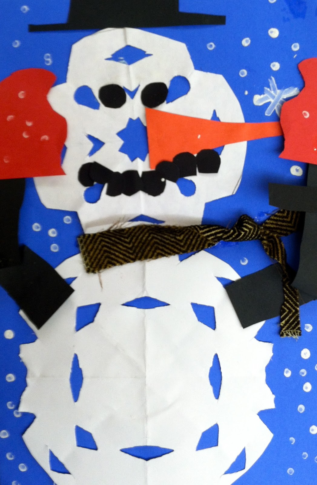 Olive ART! Do You???: Snowflake People