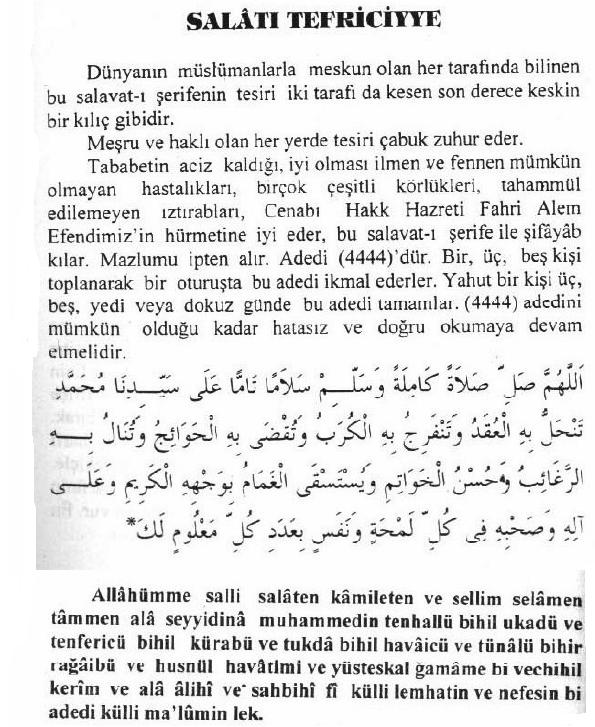 Salat-ı Tefriciye Okuma Usulü ve Formülleri | HAVAS DUALAR