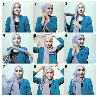 15 Model Tutorial Hijab Modern Terbaru dan Terpopuler Saat Ini