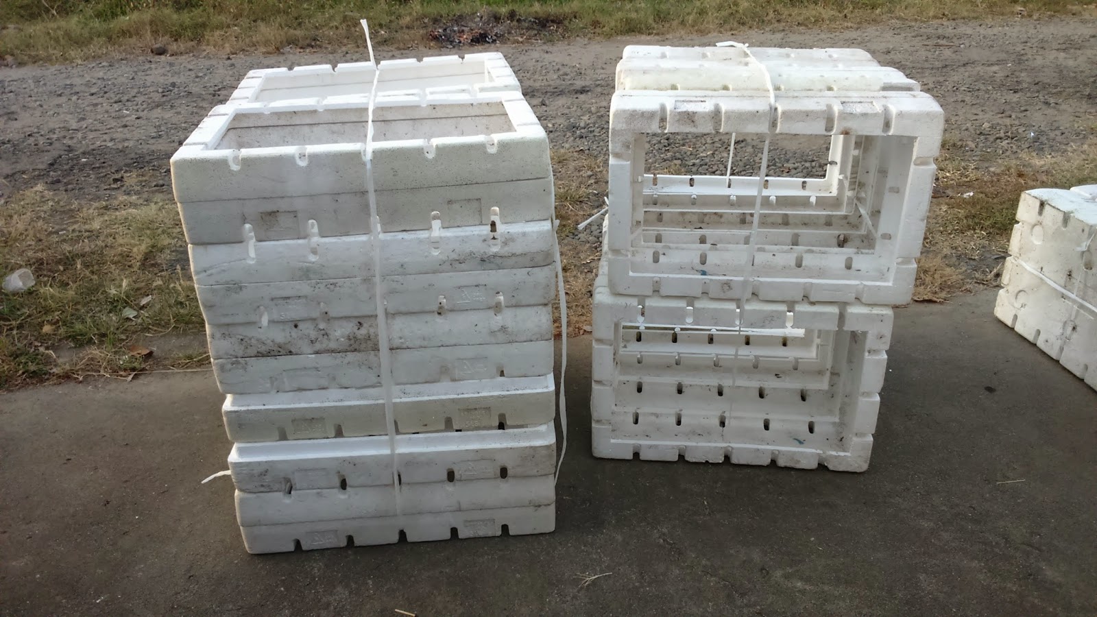 Karen Sioson Watercolors: DIY Styro Fruit Box Watercolor Paper Stretcher