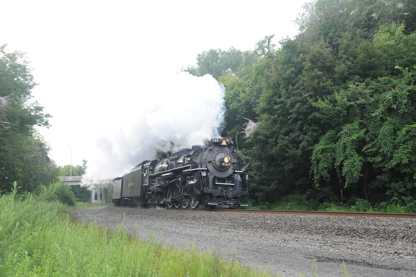 Vintage Railroad Pictures: Nickel Plate #765 Excursion, Cheektowaga, N ...