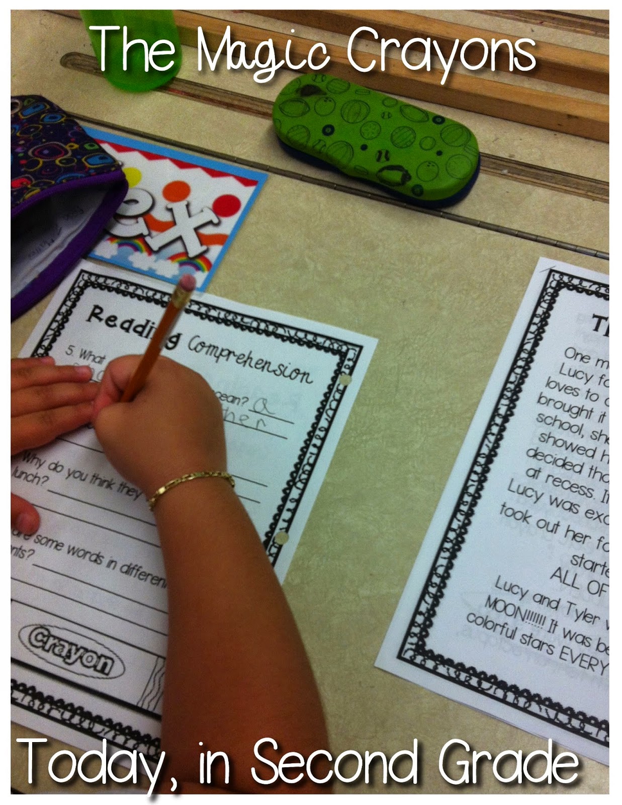 The Magic Crayons - Today in Second Grade