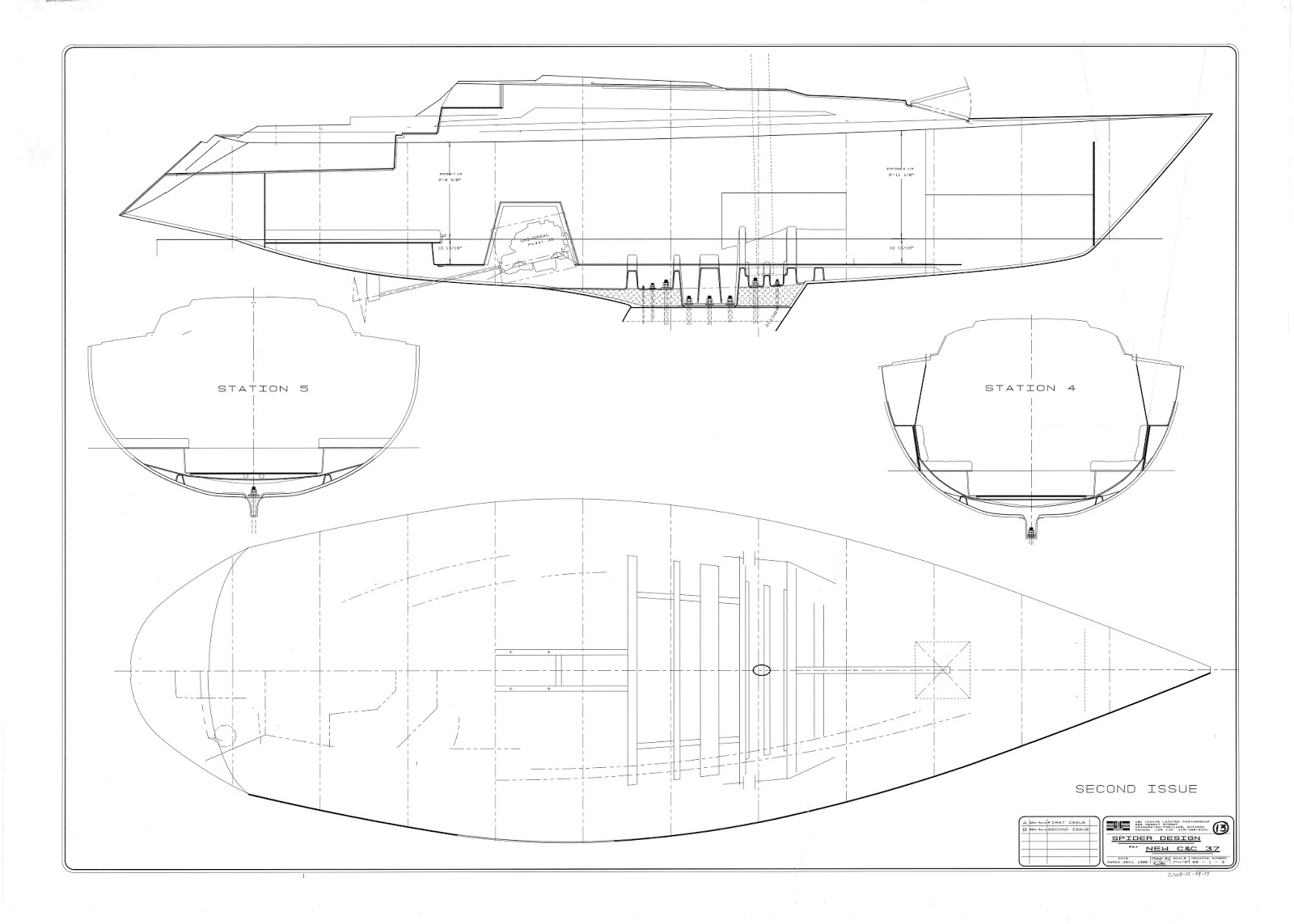 C&C 37/40 Construction Drawings