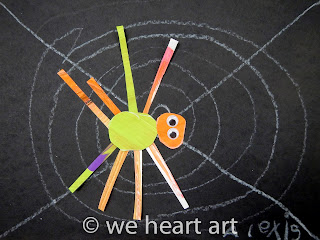 we heart art: very BUSY spiders!