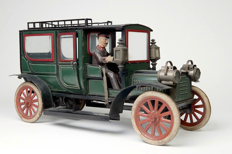 Stalking the Belle Époque: The Art of Play: A Clockwork Toy Car, c. 1910