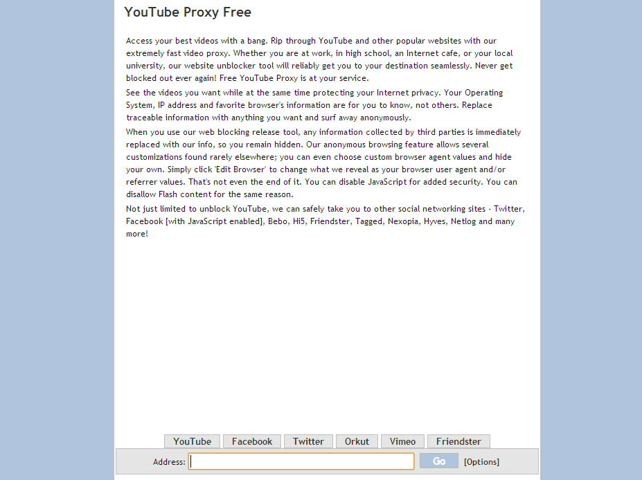 Top 10 Best Free Youtube Proxy Site | Youtube Proxy