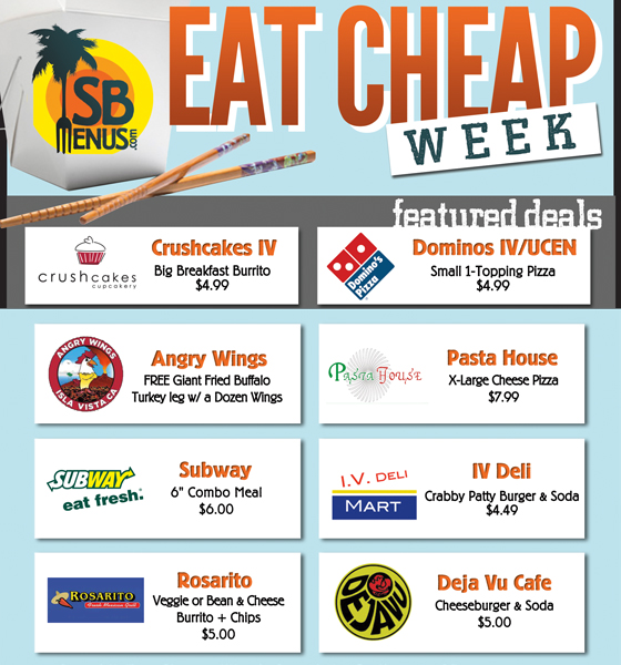 SBmenus.com: November 2012