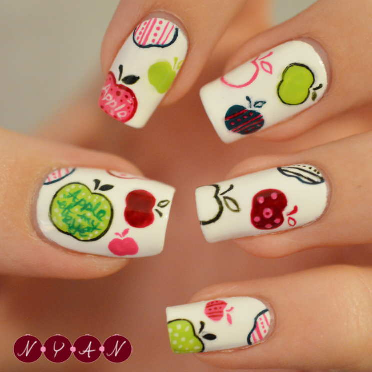 N.Y.A. Nails: Apple of my Eye