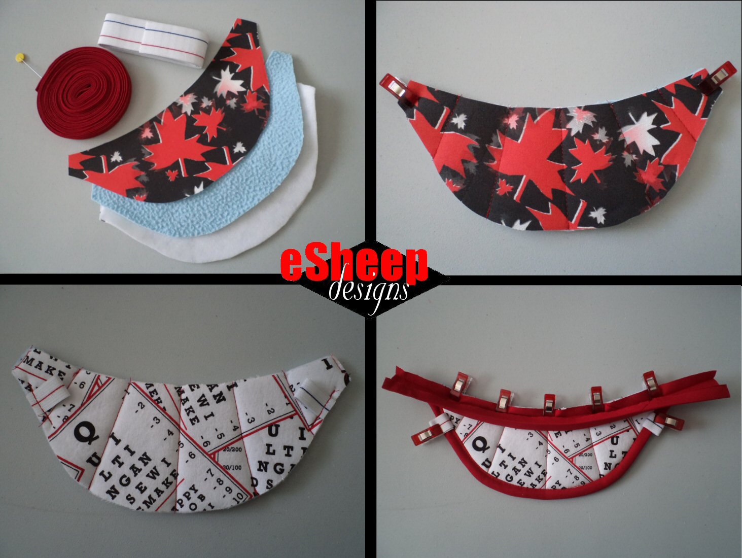 eSheep Designs: Sew a Sun Visor for Glasses