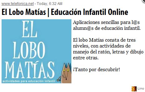El lobo Matías: educación Inicial