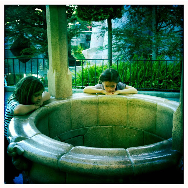 Filmic Light - Snow White Archive: Snow White's Grotto - The Wishing Well